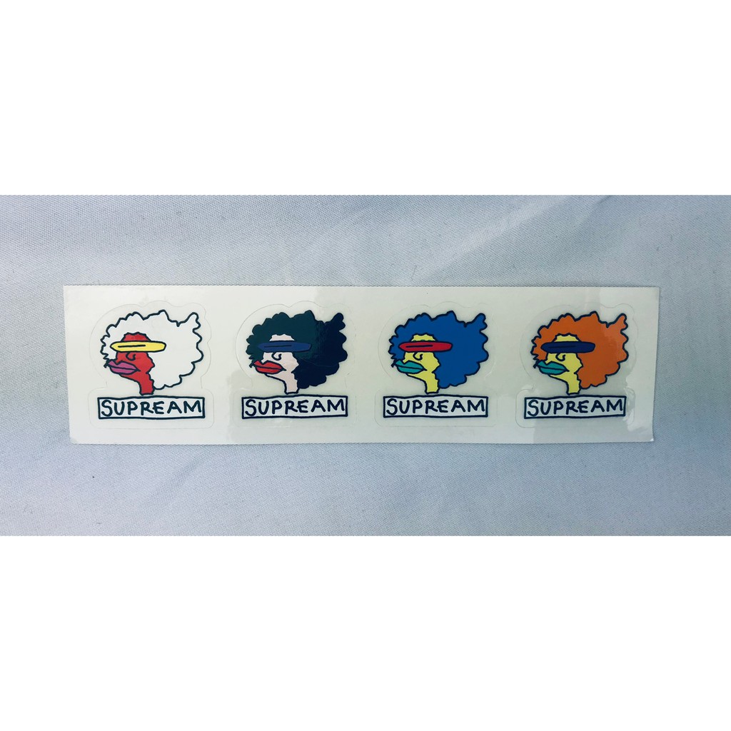 【HOMIEZ】SUPREME Gonz Head Ramm Sticker【SUPSK020】防水貼紙 貼紙 | 蝦皮購物