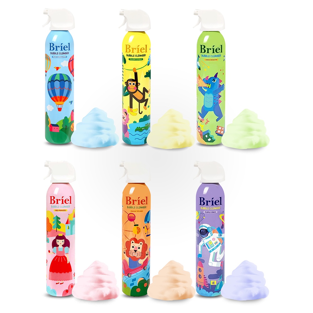 【現貨在台】韓國製 Briel 大容量 魔法泡泡兒童沐浴慕斯 300ml | 蝦皮購物