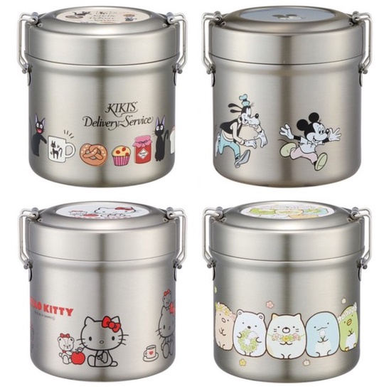 日本代購 skater 抗菌 真空二重構造不鏽鋼 保溫 保冷 飯盒 600ml STLB1AG | 蝦皮購物