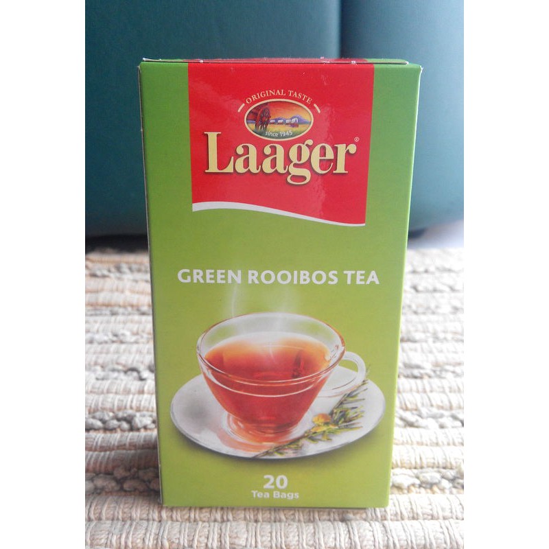 南非國寶茶。綠茶。Laager - Green Rooibos tea (20小包) | 蝦皮購物