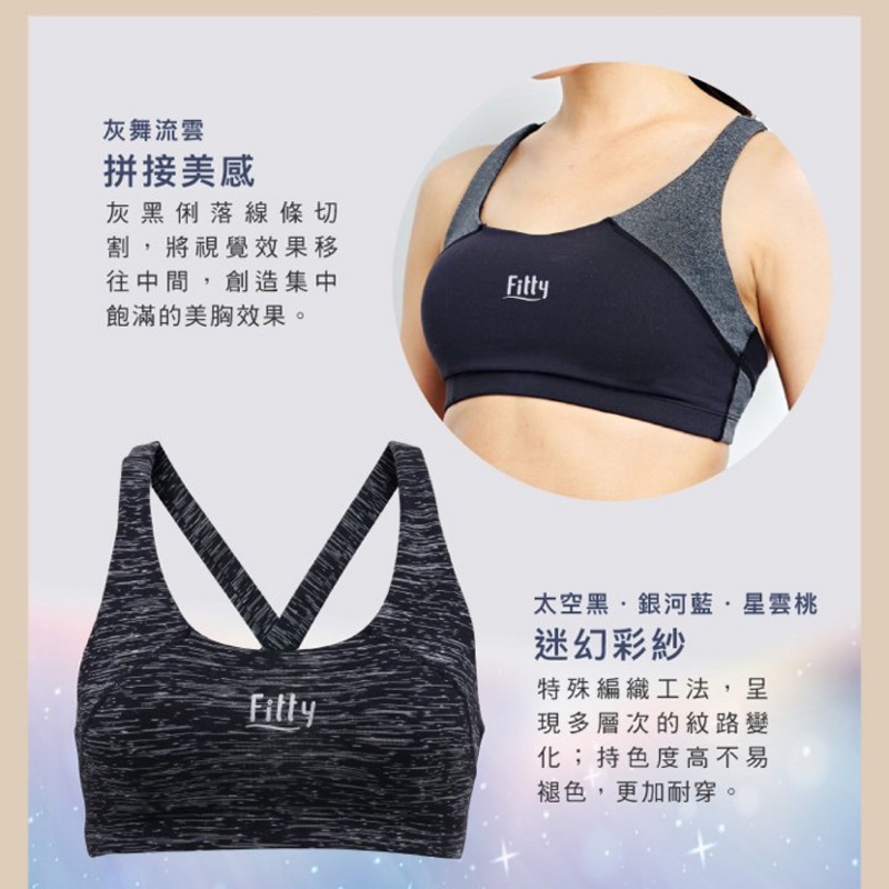 iFit Fitty 運動內衣 二手（S) 太空黑 | 蝦皮購物