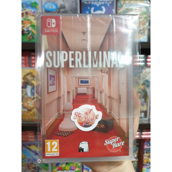 【超級稀有遊戲】NS Switch遊戲 Superliminal 超閾限空間 中文版 標準版 鐵盒版 全球限量發行 | 蝦皮購物