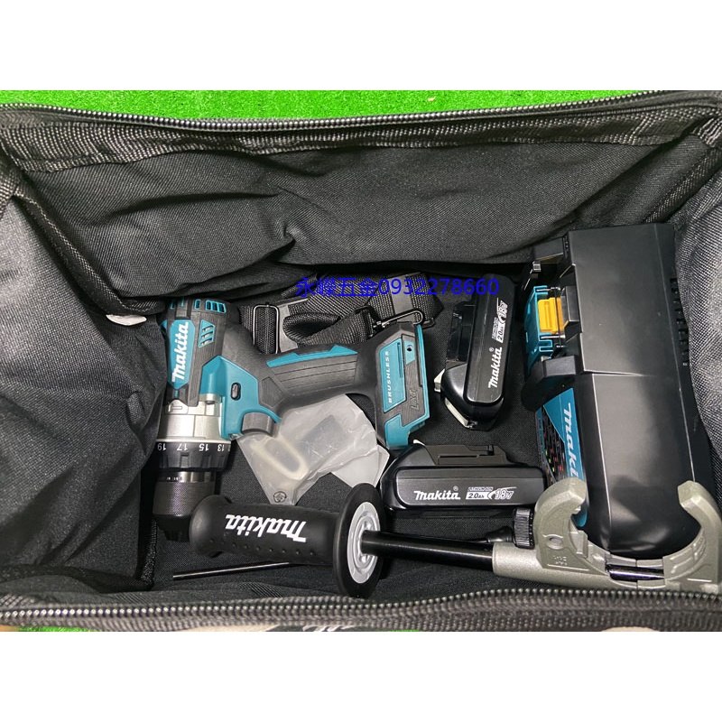 (附發票)金派~牧田 DHP486RFE/DHP486RTE/DHP486RGE(工具袋裝)18V配雙鋰電 DHP486 | 蝦皮購物