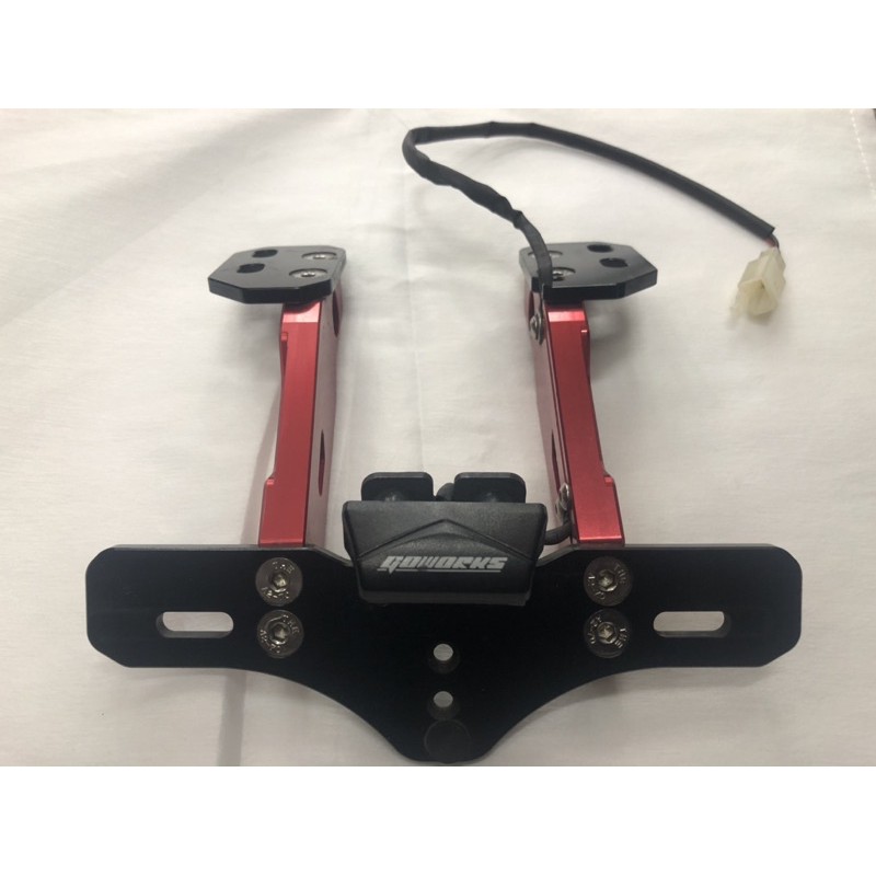 GOWORKS FORCE 後牌架 YAMAHA 後牌架 大牌架 翹牌架 鋁合金後牌架 短牌架 翹牌 後牌板 | 蝦皮購物