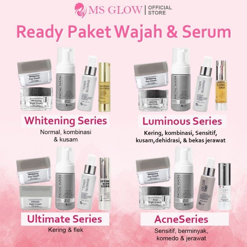 PAKET (Ms glow+Serum) | 蝦皮購物