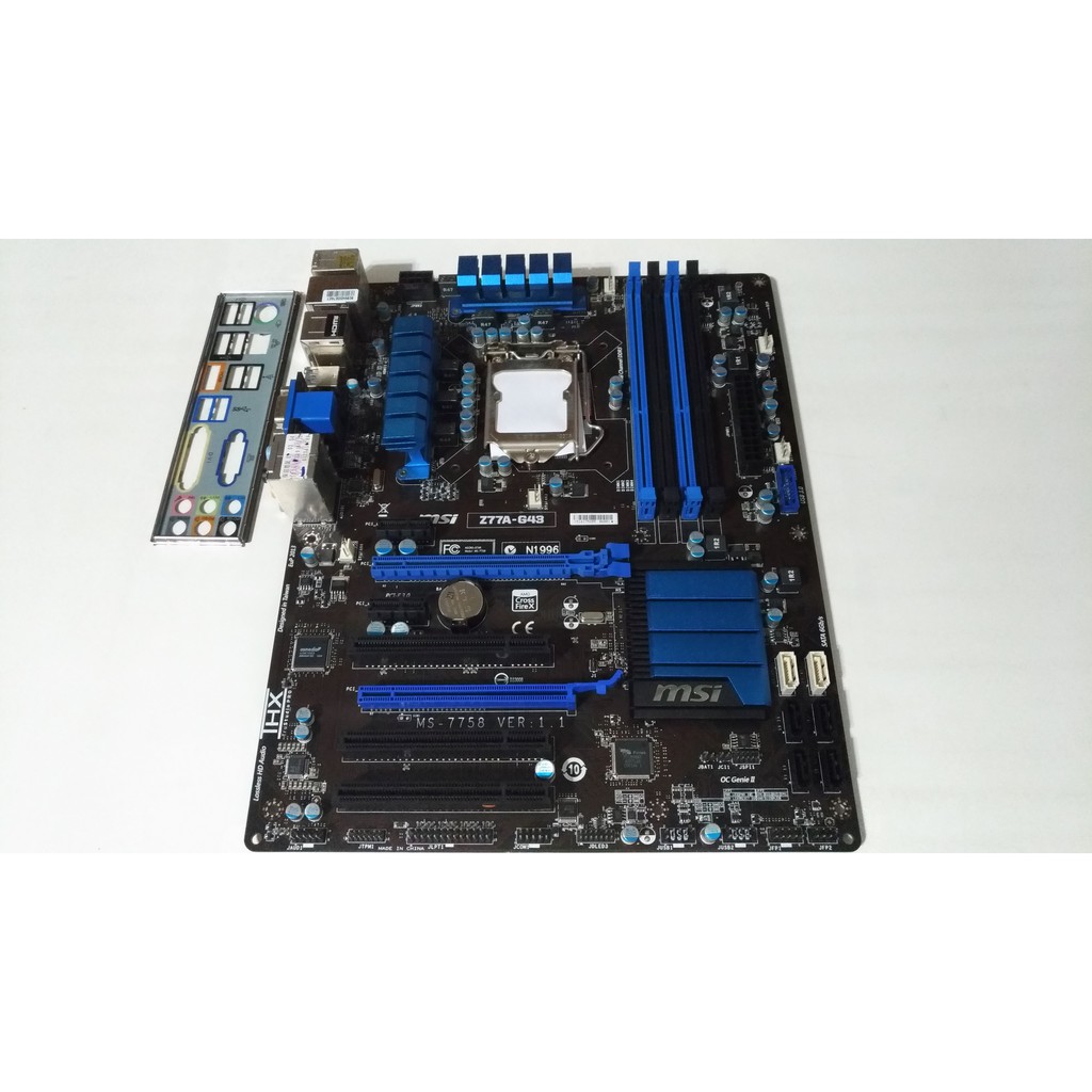 微星 MSI Z77-G43 Z77 晶片 LGA1155 主機板 | 蝦皮購物