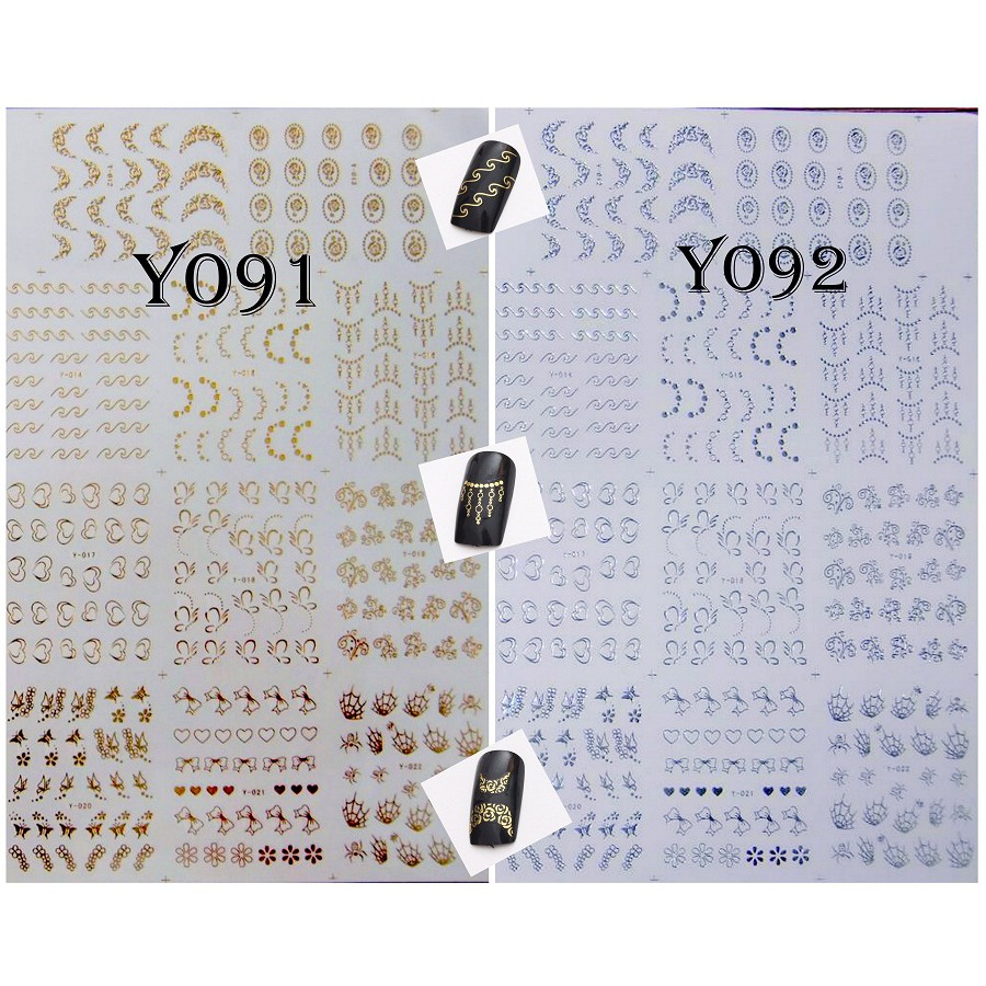 幻彩美甲材料(水印-YO系列5-YO81~YO96)(2月特價)大張水印 水貼 超質感金屬效果 水轉印 夾心 泡水貼紙 | 蝦皮購物