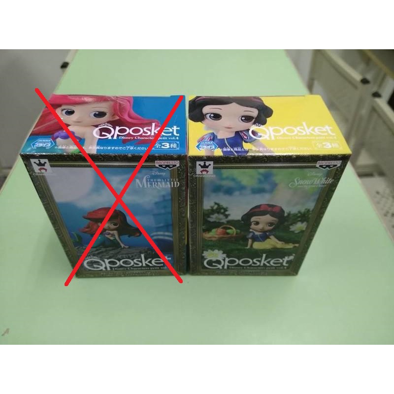 日版 景品 迪士尼 Q POSKET QPOSKET Q-POSKET 迷你版 VOL.4 白雪公主 | 蝦皮購物
