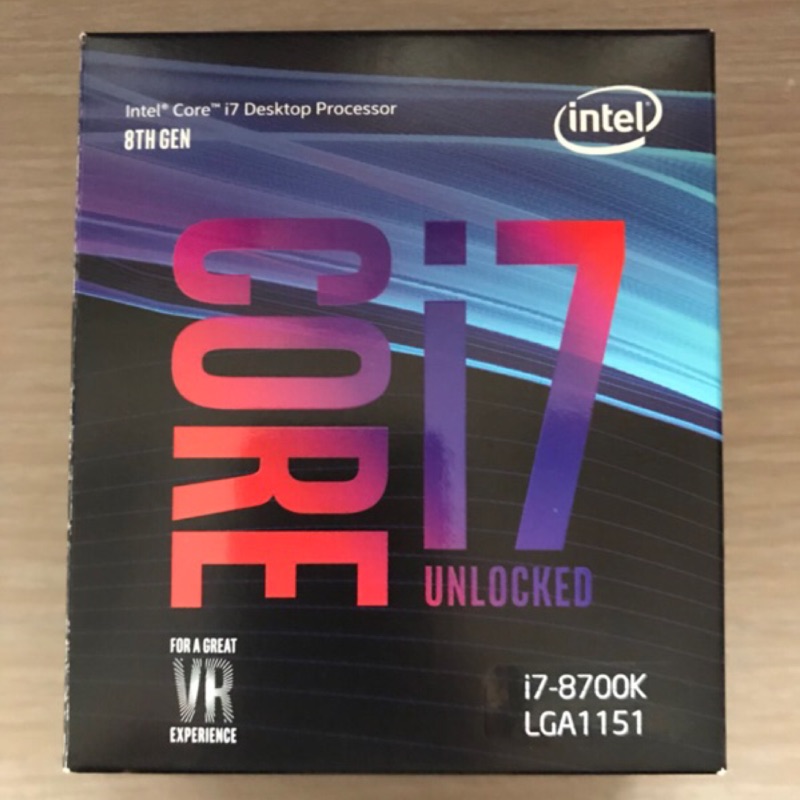 Intel i7 8700K CPU 二手 平行輸入 處理器 1151 | 蝦皮購物