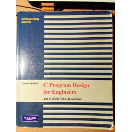 c program design for engineers | 蝦皮購物