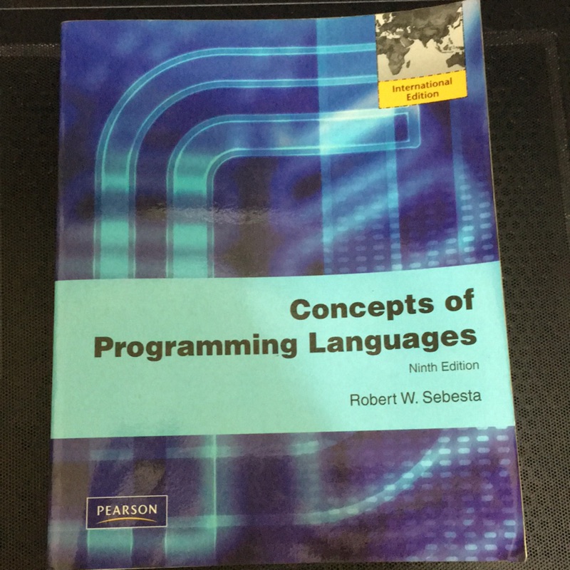 concepts of programming language 程式語言 原文書 | 蝦皮購物