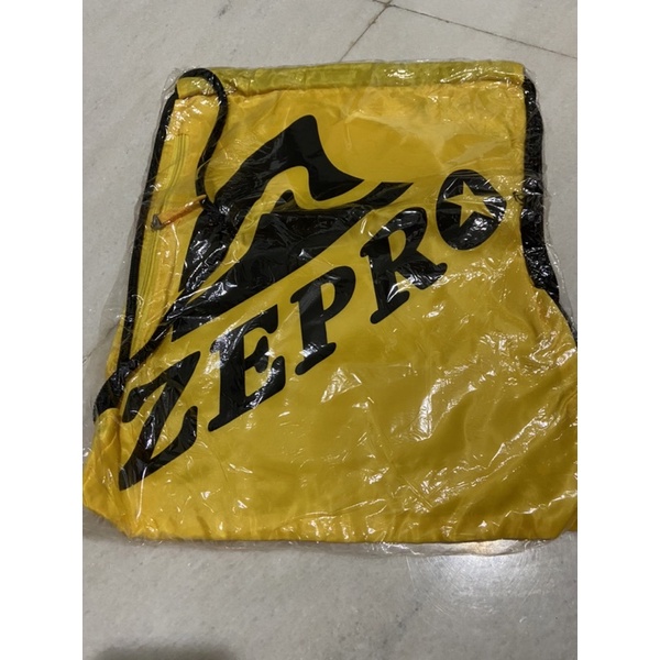 ZEPRO 束口袋 黑/黃 | 蝦皮購物