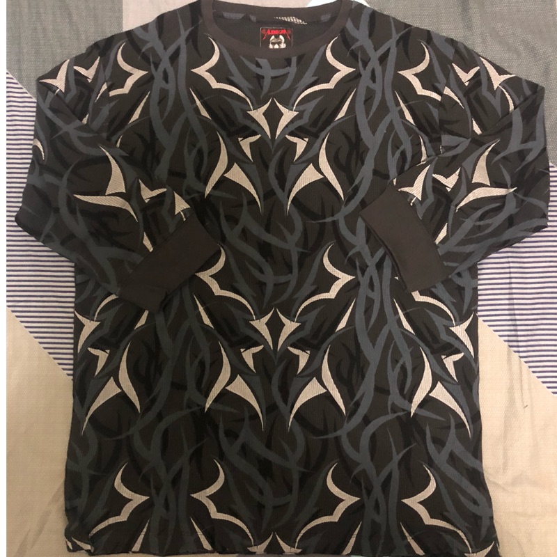 Clot x Alienegra Black camo EGRA 黑荊棘 七分袖 香港限定 尺寸：XL 全新正品 冠希 | 蝦皮購物