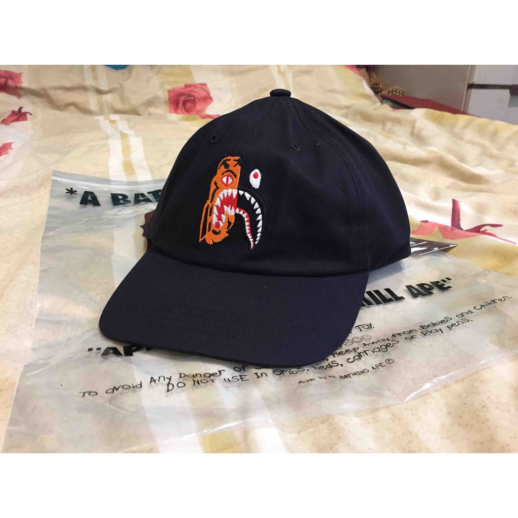 A BATHING APE BAPE NIGO CAP HAT 老帽 鯊魚 老虎 余文樂 藤原浩 冠希 吳亦凡 許路兒 | 蝦皮購物