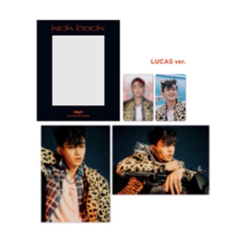 WayV Lucas kickback AR相框組 | 蝦皮購物