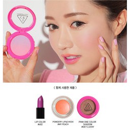 3CE 3CONCEPT EYES╳ PINK 漸層腮紅 韓國 粉紅限量款 紫粉款 | 蝦皮購物