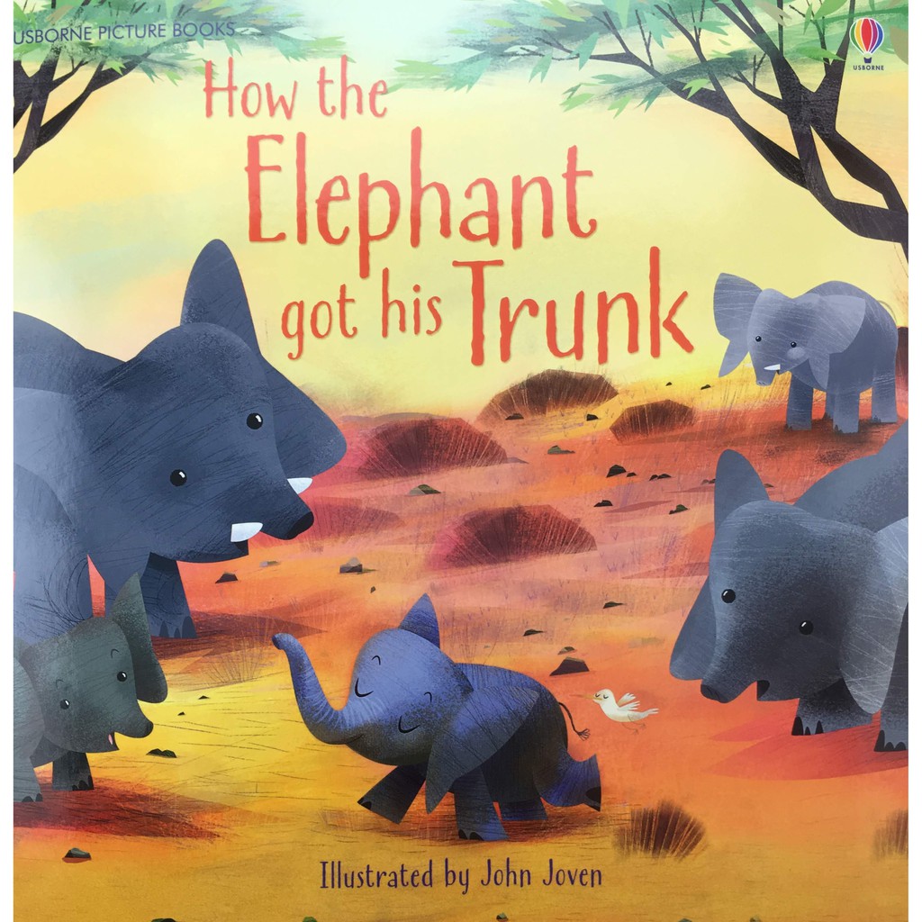 【書酷英文書】Usborne How the Elephant got his Trunk (-USHT-) | 蝦皮購物