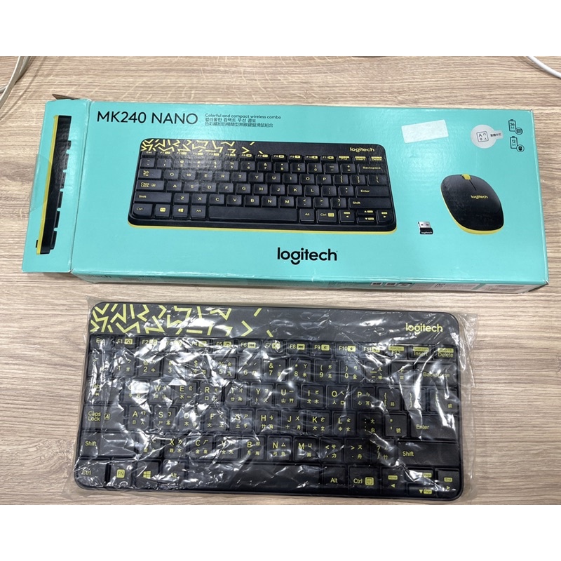 【Logitech 羅技】MK240 Nano 無線鍵鼠組//二手 | 蝦皮購物