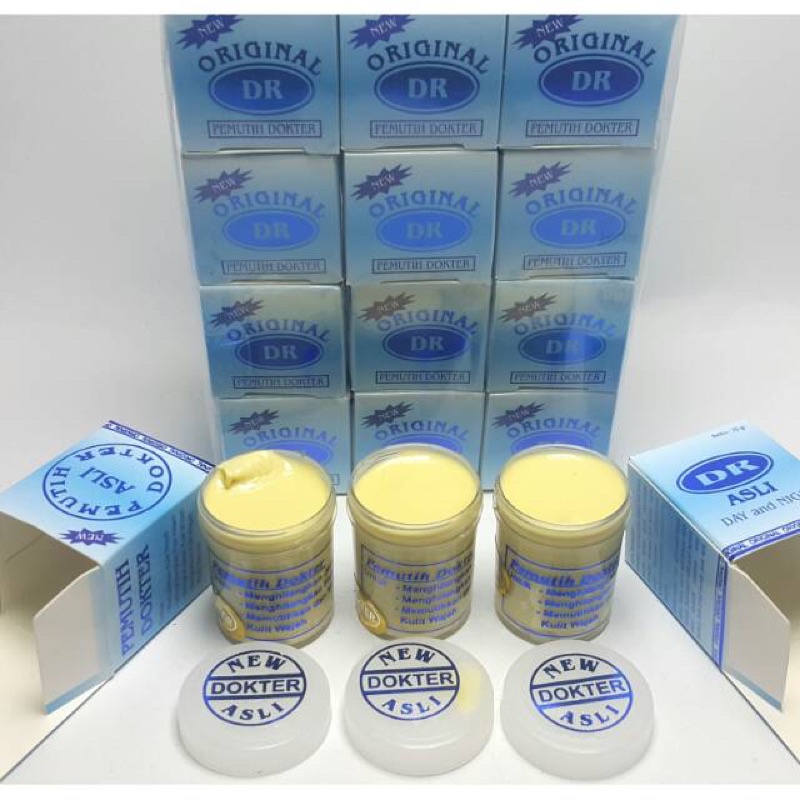 CREAM DR ORIGINAL NEW DOKTER BIRU | 蝦皮購物