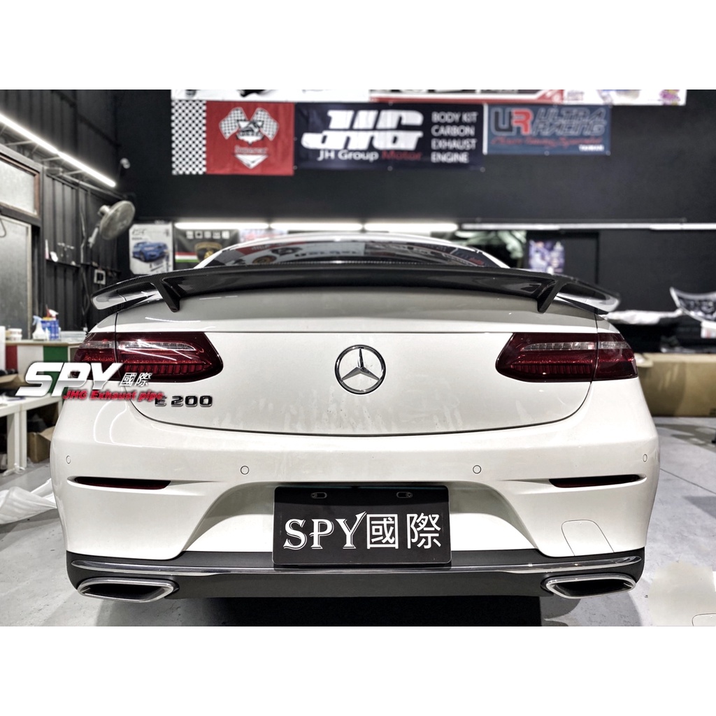 【SPY MOTOR】Benz W238 E200 E300 E53 COUPE 碳纖維尾翼 RT款 | 蝦皮購物
