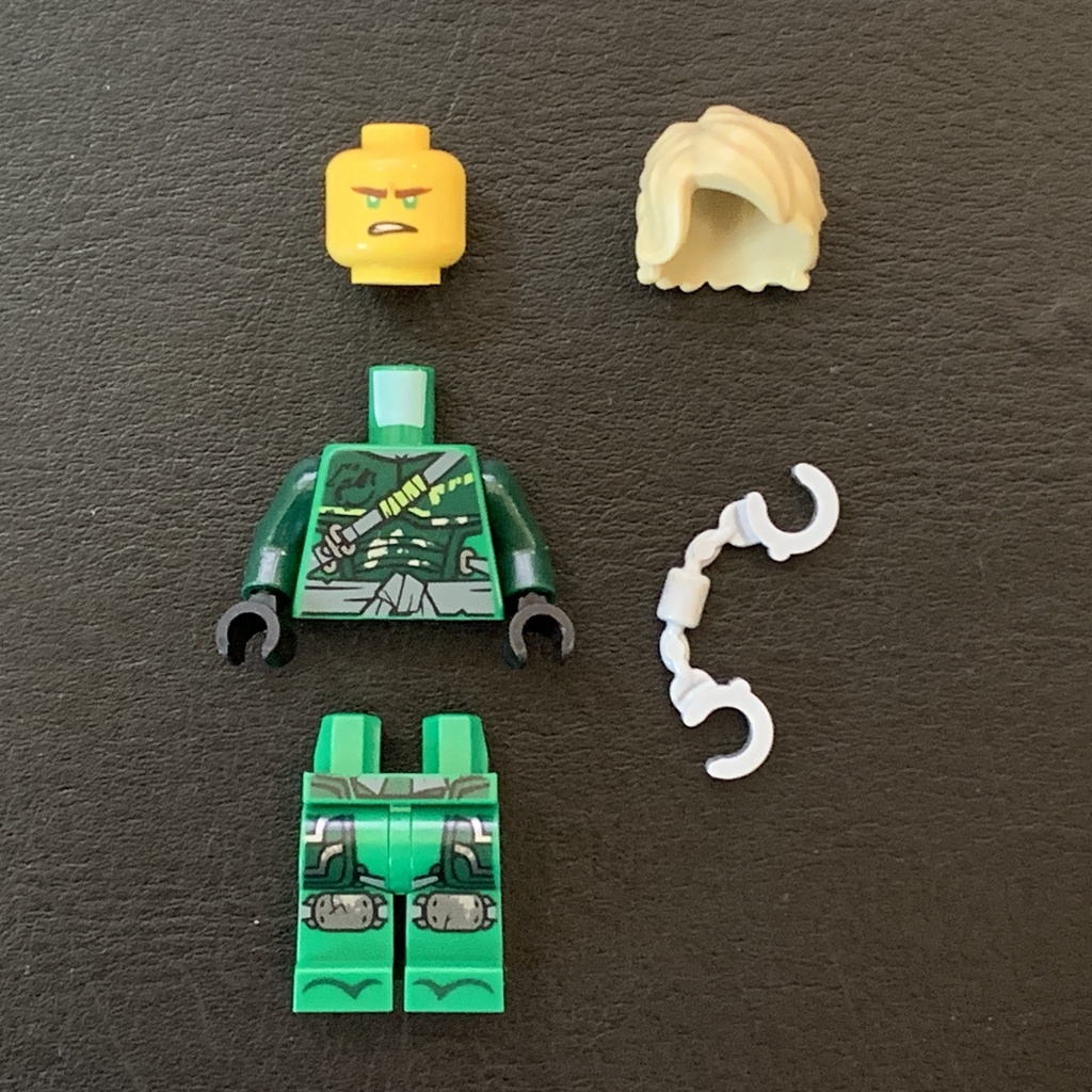 「樂高 軍團」LEGO 旋風忍者 NINJAGO 70651 狩獵行動 綠忍者 勞埃德 Lloyd NJO474 | 蝦皮購物