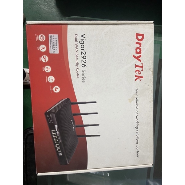 DrayTek Vigor2926 雙WAN口安全防護路由器 | 蝦皮購物