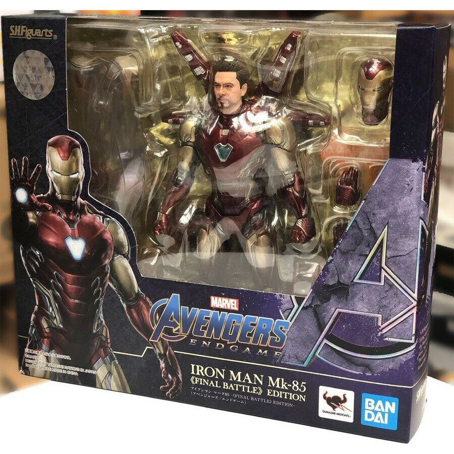 【超萌行銷】 代理版 S.H.Figuarts 復仇者聯盟 終局之戰 鋼鐵人 馬克85 MK85 最終決戰版 SHF | 蝦皮購物