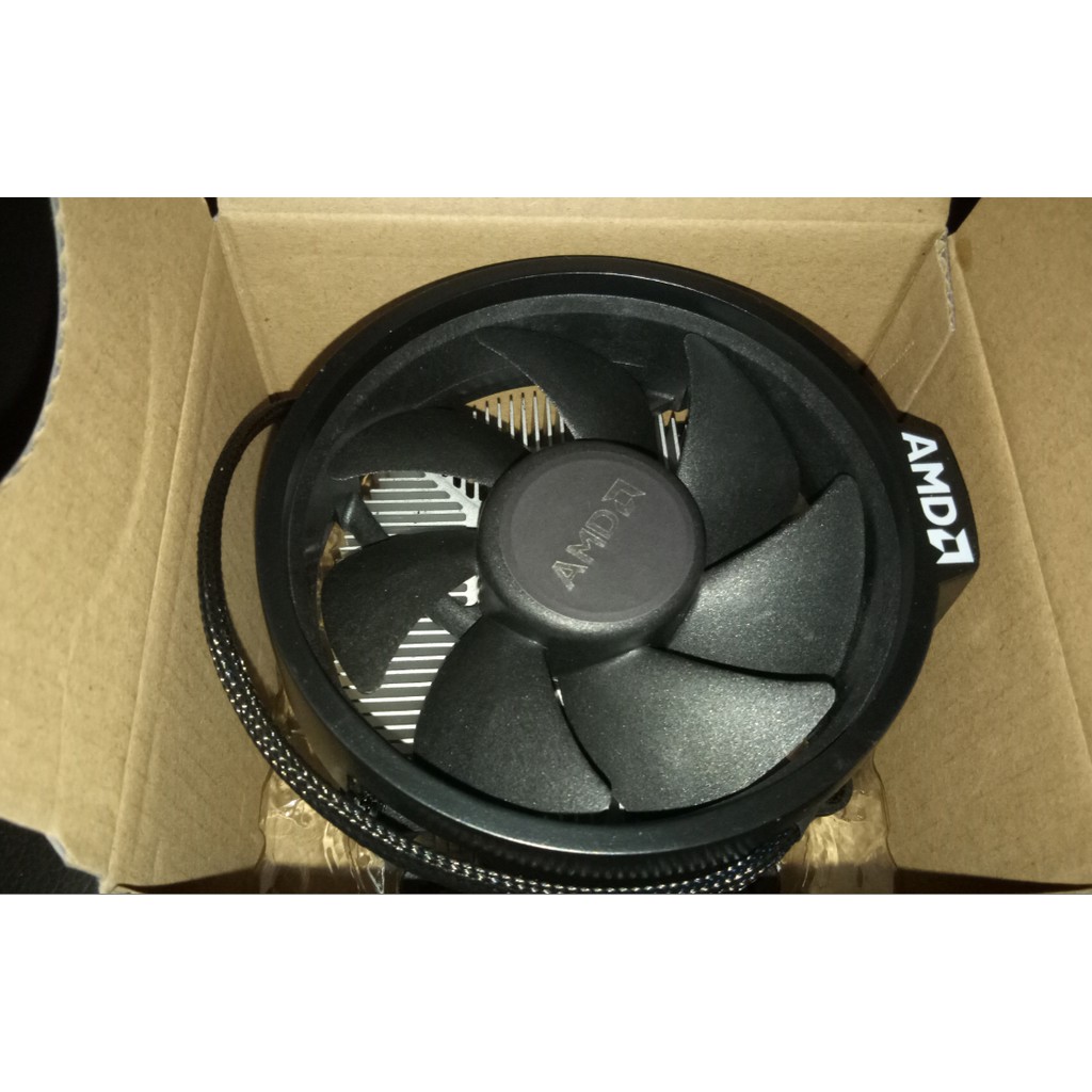 "全新AMD原廠" AMD Wraith Spire風扇 r5 3600X r5 2600X 銅底風扇散熱器 | 蝦皮購物