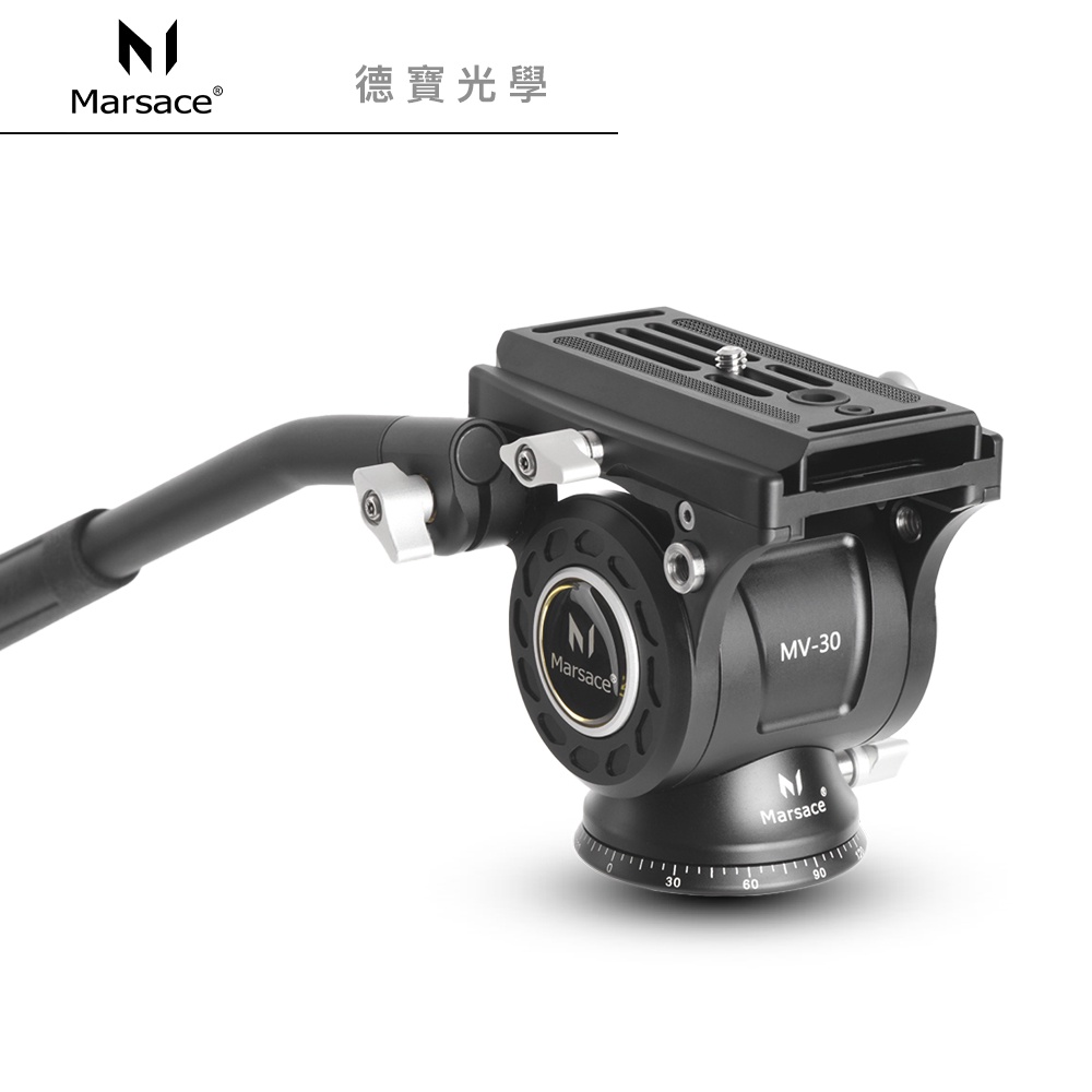 Marsace 馬小路MV-30 油壓攝錄影雲台 羽量新選擇 小砲 總代理公司貨 飛羽 拍鳥 錄影 | 蝦皮購物