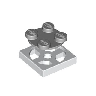 LEGO 368001 3680 白色 2x2 平板 底座 + 4540203 3679 淺灰色 旋轉 轉盤 | 蝦皮購物