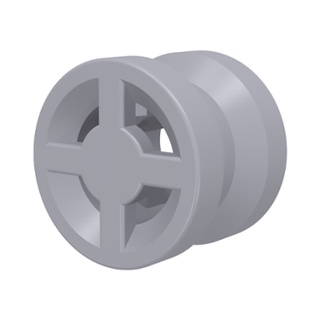 LEGO 樂高 輪框 4624 淺灰色 1x1 車 4211506 6194808 可搭配 3139 59895 | 蝦皮購物