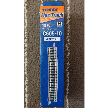 TOMIX 1870 曲線軌道C605-10(F)(4本組) N規鐵道彎曲線路模型 | 蝦皮購物