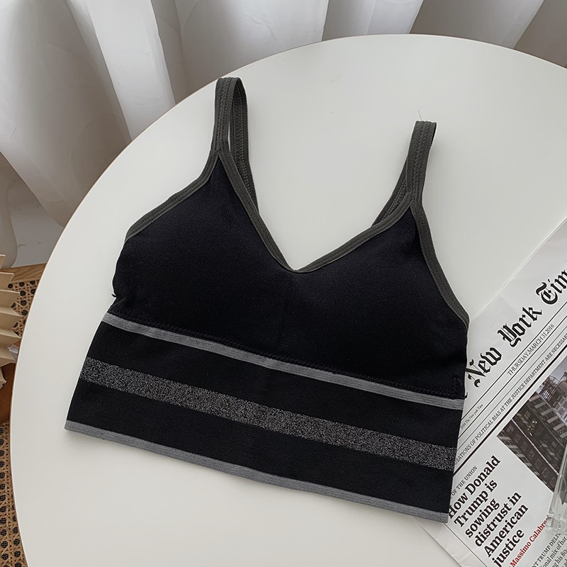 內搭 美背 小可愛實拍 新款少女學生美背裹胸無鋼圈內衣時尚舒適運動文胸美背.3F051.愛尚依人 | 蝦皮購物