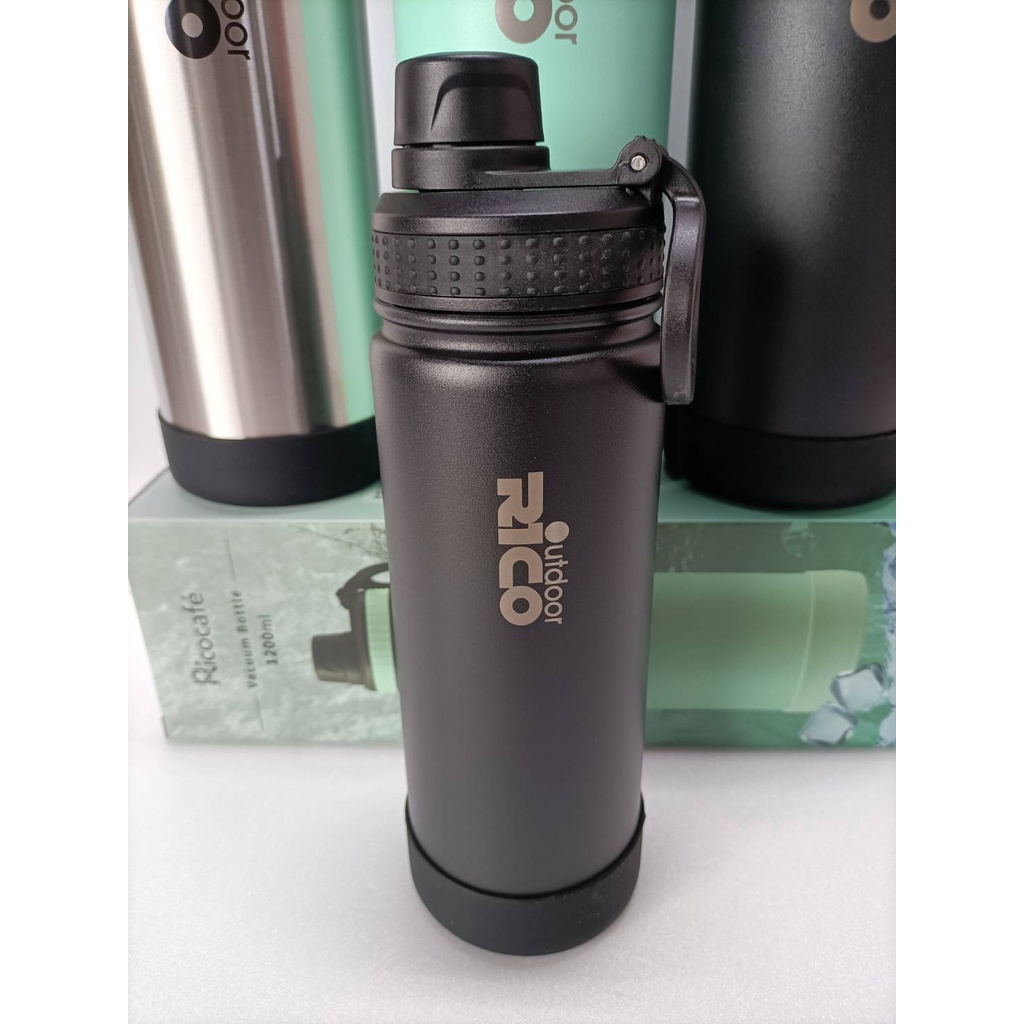 【RICO】 316真空旋蓋廣口瓶 不鏽鋼保温杯 真空杯 保溫杯 保温瓶 真空保温杯瓶 550ml/1200ml 一入 | 蝦皮購物