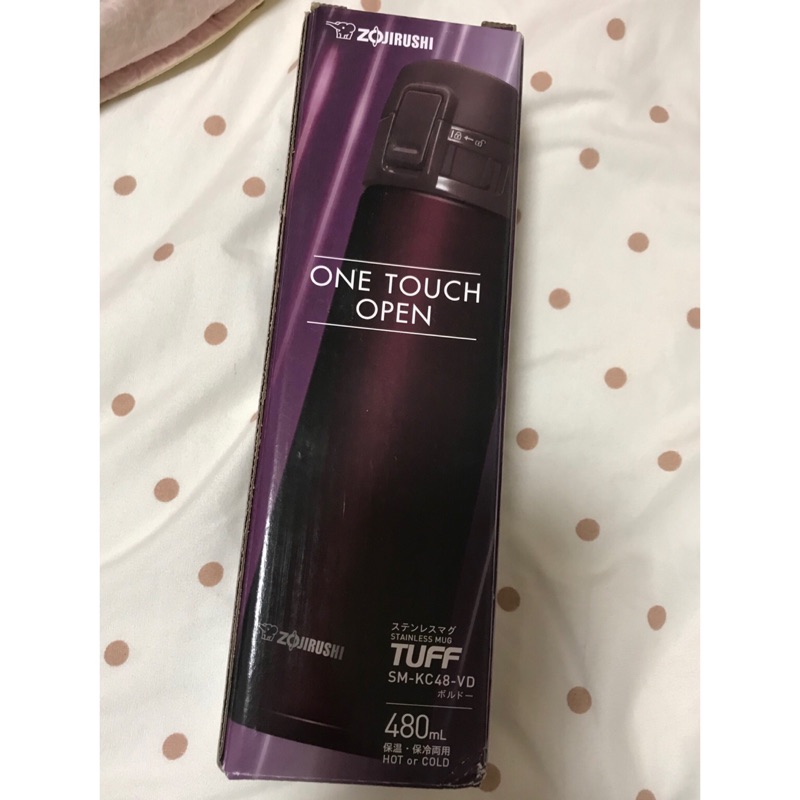 「已預訂」Zojirushi 象印 480ml 保溫瓶 SM-KC48 全新（紫+金） | 蝦皮購物