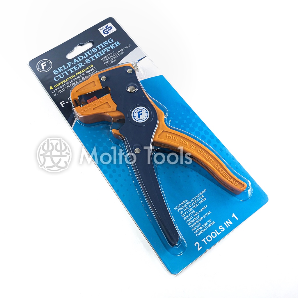 〖伍金〗德國VPA-GS認證 台灣製造 6.5" 切斷 脫皮 2合1 鴨嘴 單線 排線 自動調整 脫皮鉗 剝皮鉗 | 蝦皮購物