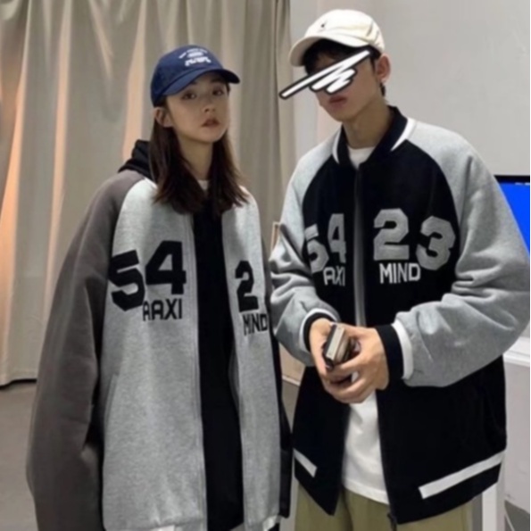 【ohi】女生外套 衛衣 開衫衛衣外套 外套女 拉鍊外套 學生外套 百搭上衣女 棒球外套外套情侶衛衣 (MK5423) | 蝦皮購物