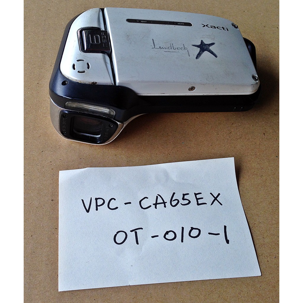 【冠丞3C】SANYO VPC-CA65 數位相機 光學防抖快閃記憶體式防水DV 光學防抖攝像機 OT-010-1 | 蝦皮購物