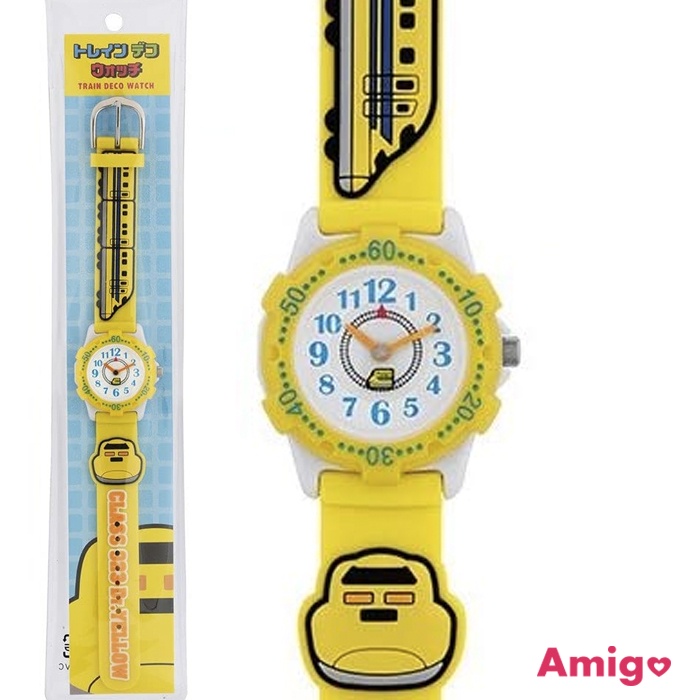阿米購 日本 新幹線 兒童手錶 卡通 鐵道 手錶 E5 E6 E7 923 黃博士 n700 L0 H5 熊貓列車 | 蝦皮購物