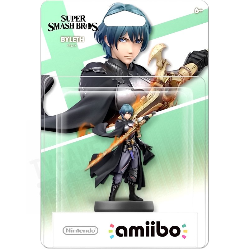 任天堂 AMIIBO NFC SWITCH NS 任天堂明星大亂鬥 貝雷特 貝雷絲 男 聖火降魔錄 BYLETH 台中 | 蝦皮購物