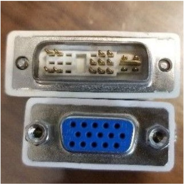DVI 轉 VGA D-sub 轉接頭,DVI-A公轉VGA母,DVI轉D-SUB,DVI-A轉VGA,DVI12+5 | 蝦皮購物
