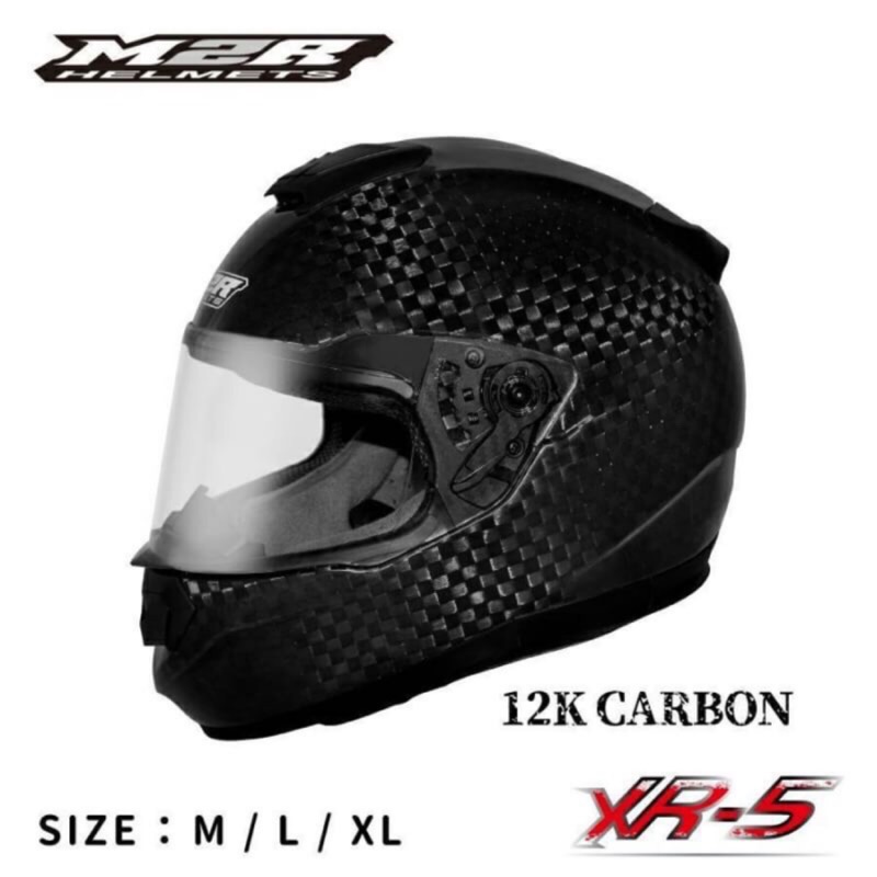 全新上市M2R XR5 碳纖維 12K版 全罩 安全帽 Carbon 碳纖維☆宥鈞機車騎士精品☆ 買就送防霧貼片限量不多 | 蝦皮購物