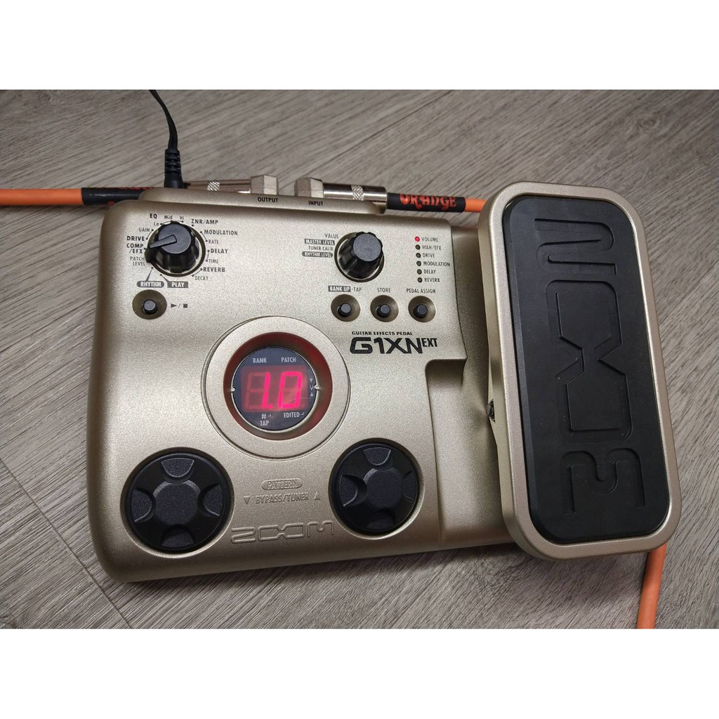 原廠總代理公司貨 Zoom G1XN EXT綜合效果器 模擬真空管聲音 電吉他效果器 含原廠充電器 展示品 福利品9成新 | 蝦皮購物