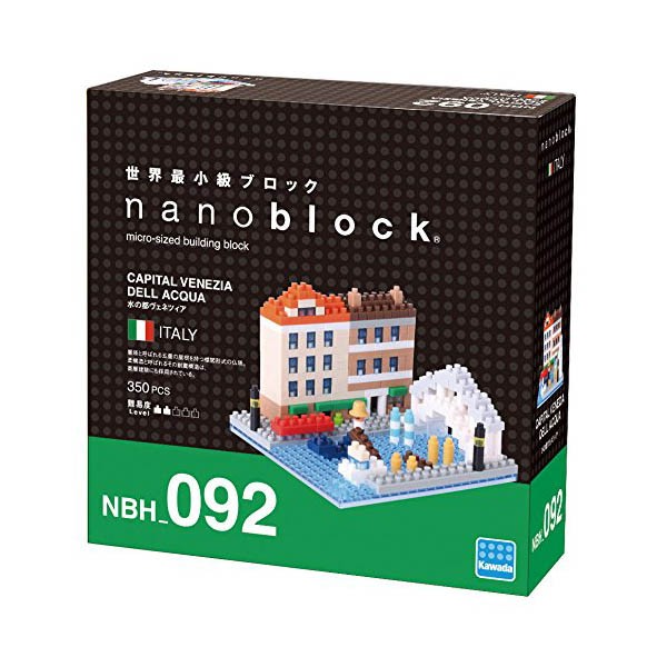 【丹特屋】KAWADA 河田 微積木 【水都威尼斯】世界旅遊景點系列 nanoblock NBH-092 | 蝦皮購物