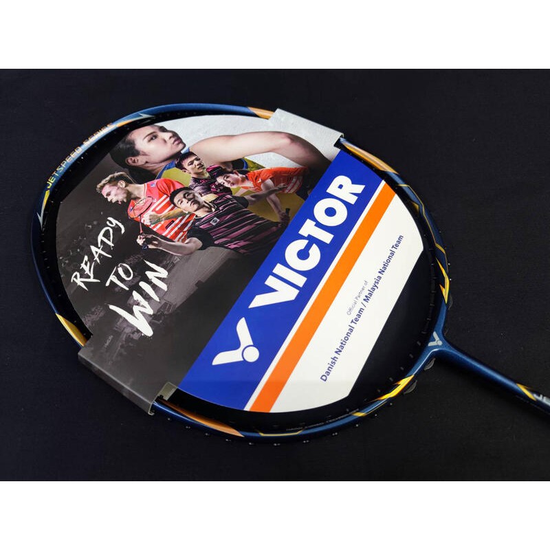 【大自在】免運 VICTOR 勝利 羽球拍 JETSPEED S T1 羽毛球拍 極速 速度 暗礦藍 JS-T1B | 蝦皮購物
