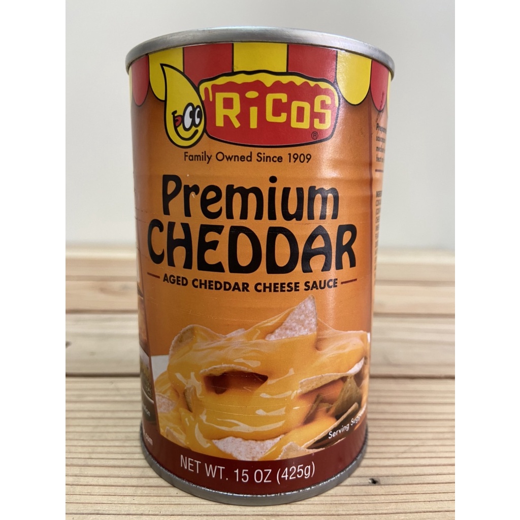 Ricos 瑞可思特級切達起司醬 425g【效期2025/10】 | 蝦皮購物