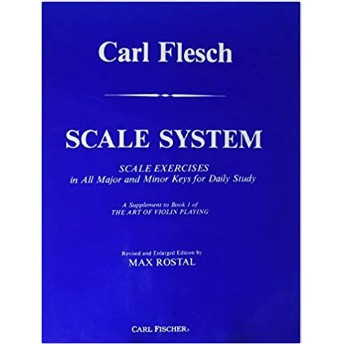 【學興書局】Carl Flesch 卡爾‧弗列其 Scale System for Violin 音階系統 小提琴 | 蝦皮購物