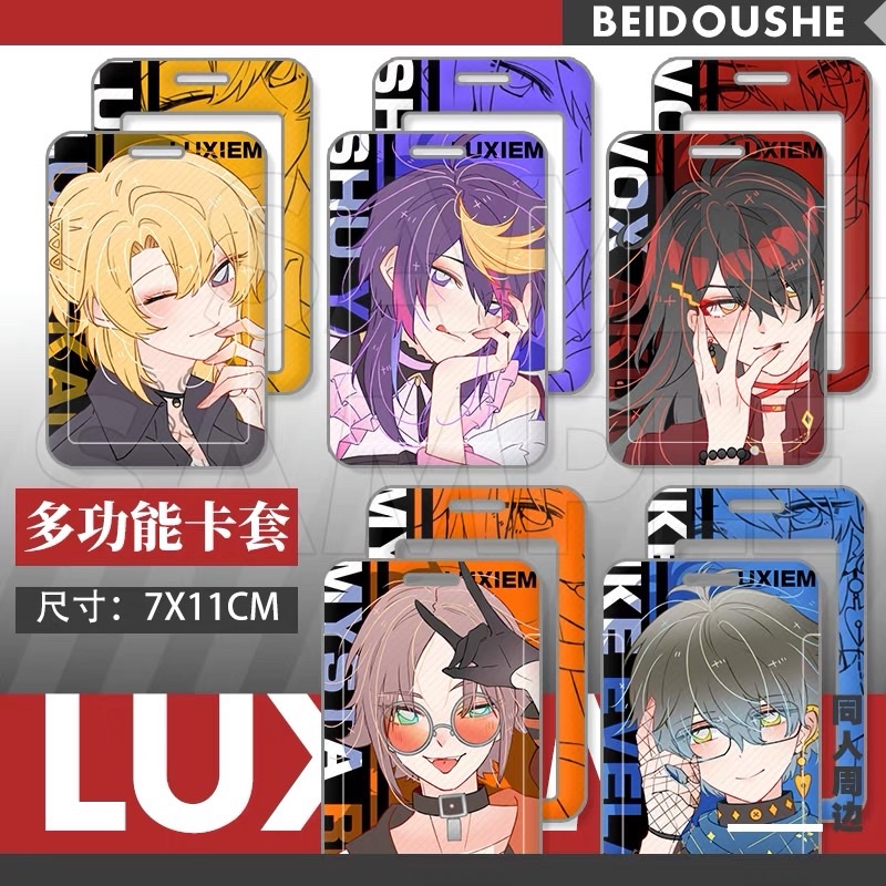 《現貨》彩虹社EN Luxiem 同人 卡套 Luca/Shu/Ike/Mysta/Vox | 蝦皮購物