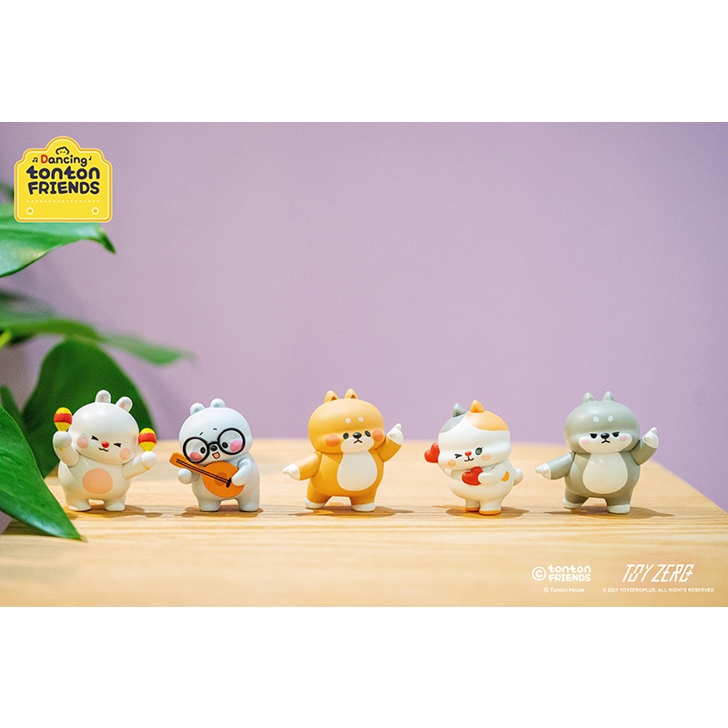 [Paradise] TOY0+ Tonton House Dancing Tonton Friends 盒玩 隨機單抽 | 蝦皮購物