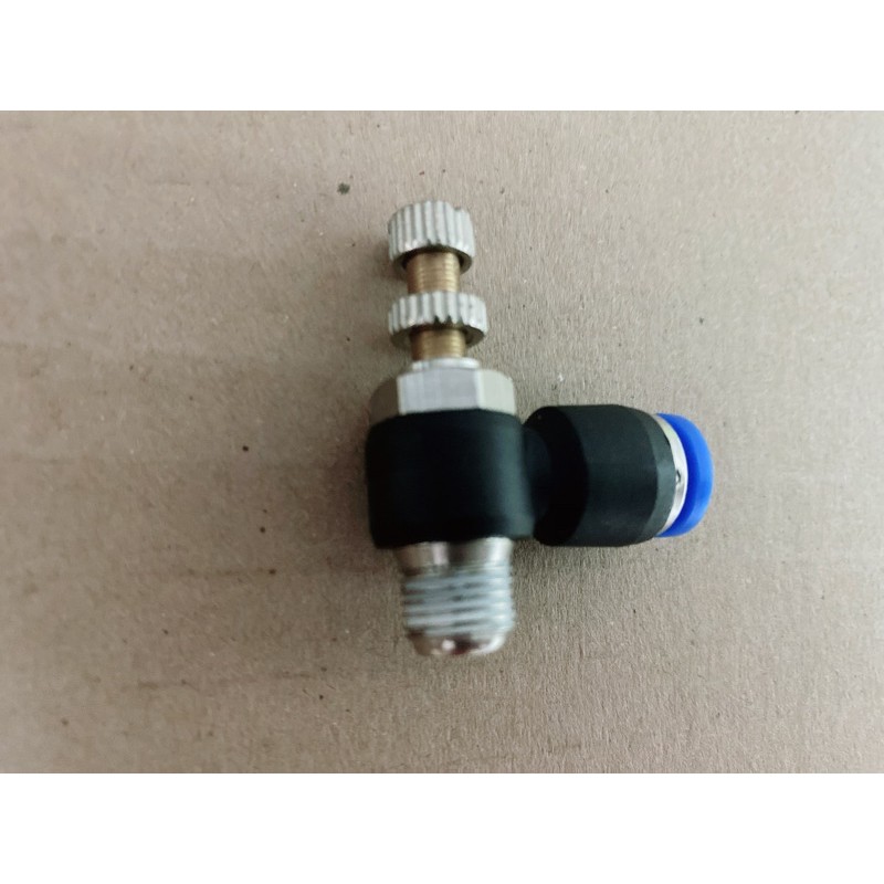 勁力空壓機械五金 ＊含稅附發票 SL6 M5 01 02 03 04 快速接頭 塑膠接頭 調速閥 快速接頭調速 台灣現貨 | 蝦皮購物